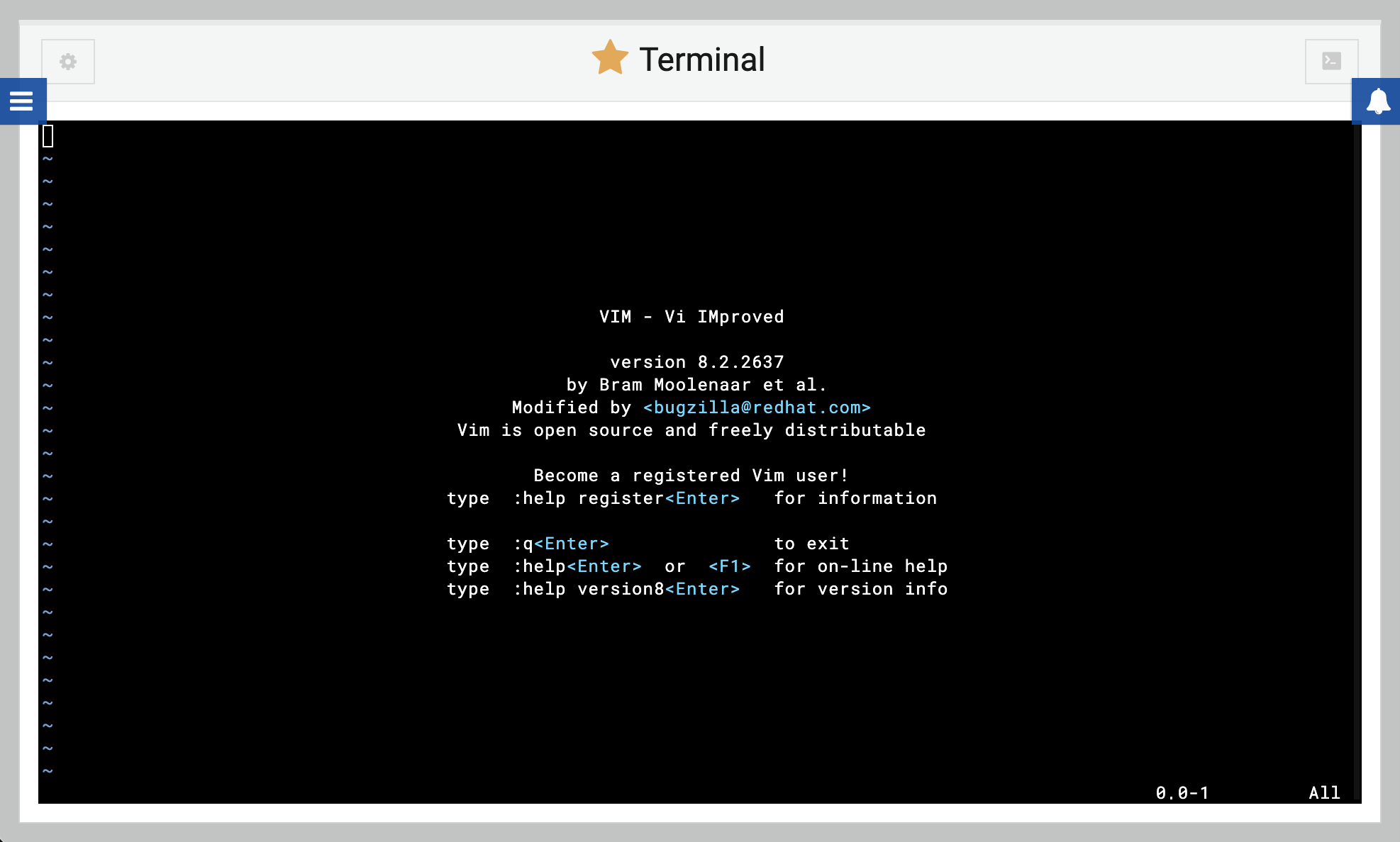 Webmin changelog Webmin